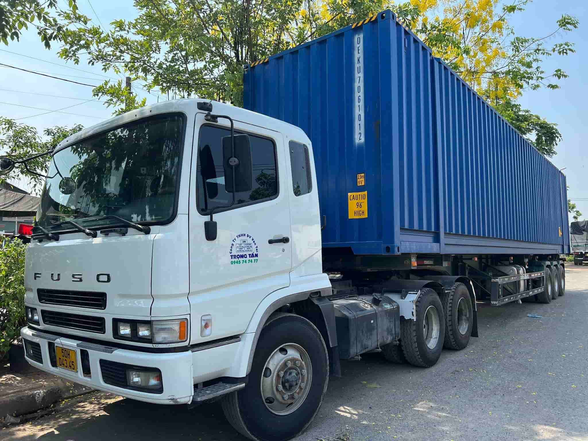 Các Loại Xe Container Tại Việt Nam | Vận Tải TRỌNG TẤN